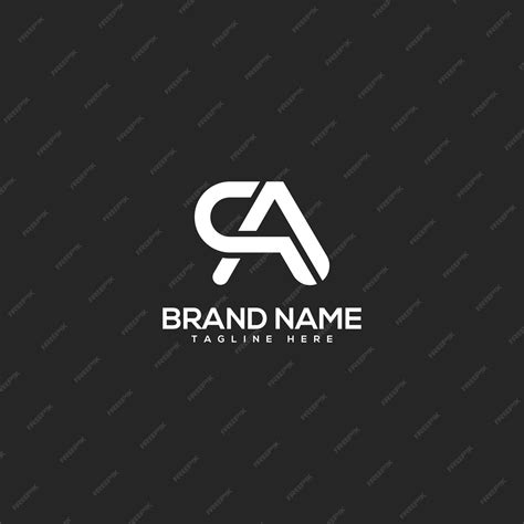 Premium Vector Abstract Initial Letter Aq Qa Logo Design Template Vector