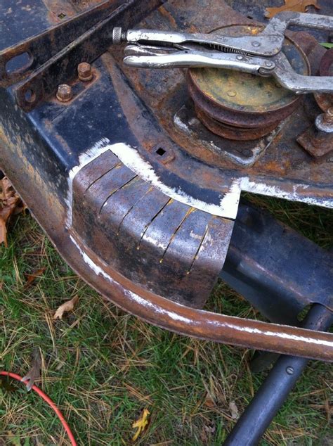 How To Patch A Rusted Lawn Mower Deck Artofit