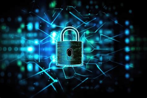 Premium Photo Crime Digital Safety Protect Secure Concept Lock Cyber Technology Safe