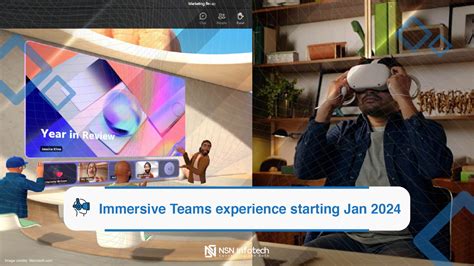 Microsoft Mesh Immersive Spaces For Ms Teams Available In January 2024