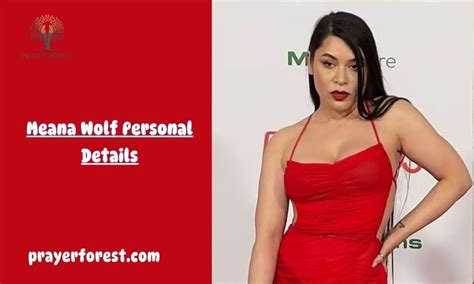 Meana Wolf Age Bio Height Ethnicity Career Net Worth And More 2026