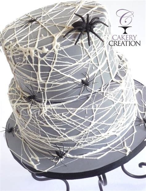Spider Web Cake Halloween Cakes Spider Web Cake Spider Cake