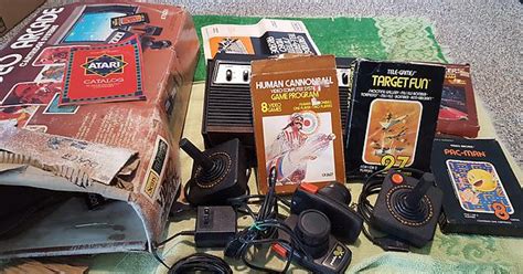 This Is My Dads Old Atari 2600 It Was Not Working The Last Time We