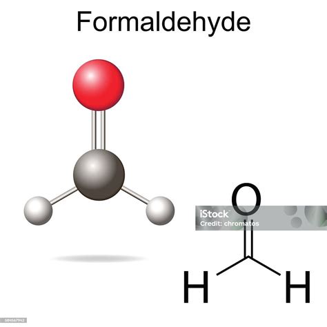 Formaldehyde Model Stock Illustration Download Image Now