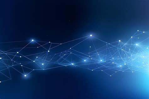 Premium Ai Image Abstract Background Connected Dot And Line For Cyber Technology Futuristic