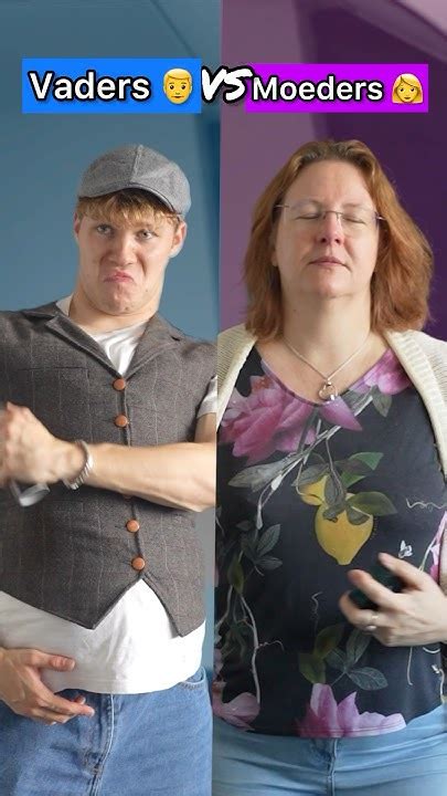 Vaders Vs Moeders 👨 Ben Jij Team Vader Of Moeder 💙🩷 Youtube
