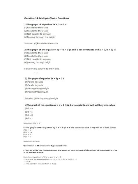 Graph Mcq Nd Saq Pdf