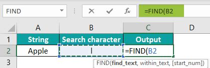 FIND Function In Excel Formula Examples How To Use
