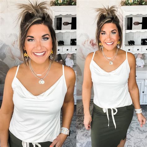 Wake You Up Camisole Ivory