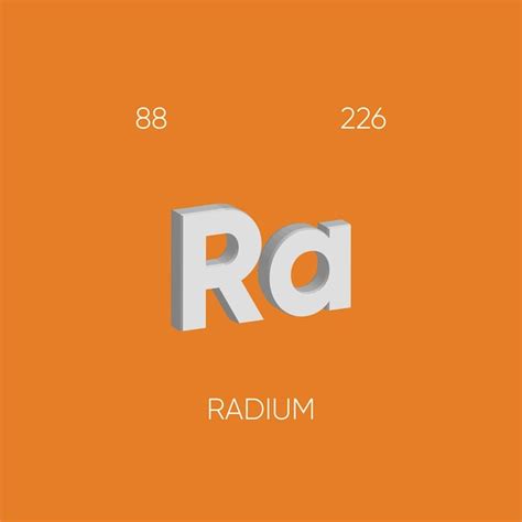Premium Vector One Of The Periodic Table Elements With Name And Atomic Number
