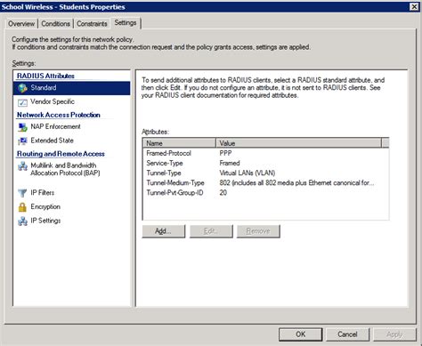 Microsoft Nps As A Radius Server For Wifi Networks Dynamic Vlan