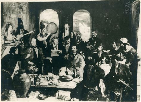 ალესანდრე დიუმა მამა თბილისში ჟურ ცისკრის რედაქციაში ნადიმზე Tbilisi Historical Figures