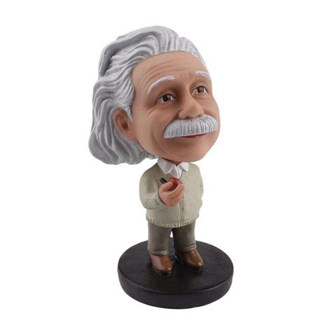 custom polyresin albert einstein dashboard bobble head resin tourist