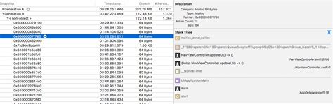Ios Memory Growth When Using Dispatchqueue Instruments Shows Growth