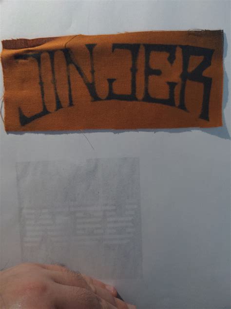 Jinjer Diy Patch Etsy
