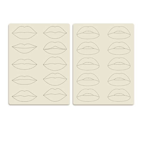 Practice Skin Lips Double Side Elite Esthetics Beauty Training Academy