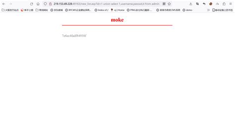 多种数据库注入复线 墨者学院SQL手工注入漏洞测试 Access数据库 IwakuraLain 博客园
