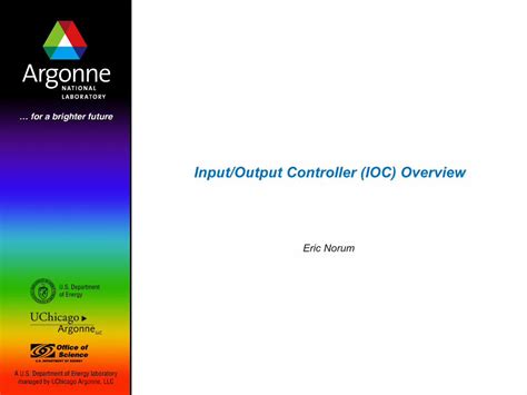 pdf input output controller ioc overview · what does an input
