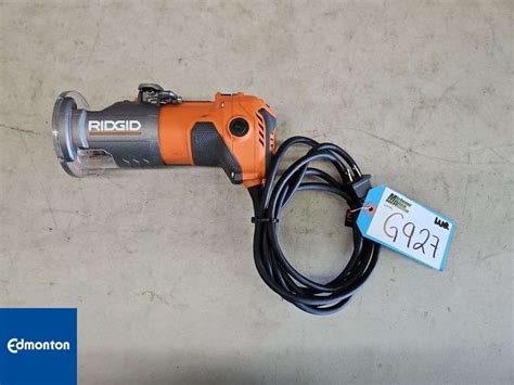 Ridgid R2401 Corded Router Qty 1 Michener Allen Auctioneering Ltd
