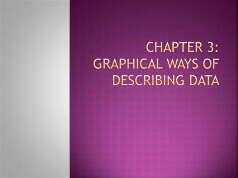 Ppt Chapter 3 Graphical Ways Of Describing Data Powerpoint Presentation Id 2156732