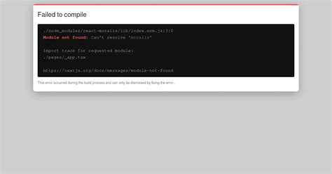 React Moralis Examples CodeSandbox