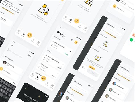 Fairpay Split Bill App Ui Kit — Ui Kits On Ui8 Ui Kit App Ui Figma