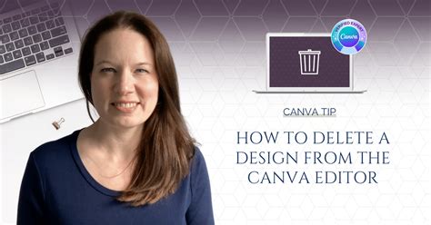 How To Delete A Design From The Canva Editor Brenda Cadman
