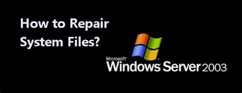 How To Restore Win 2003 Server Mixvolume9