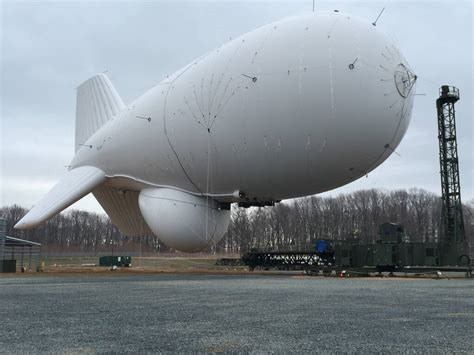 Jlens Spy Blimp On The Ground After Journey Over Pennsylvania