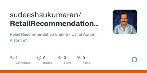 Github Sudeeshsukumaranretailrecommendationengine Retail