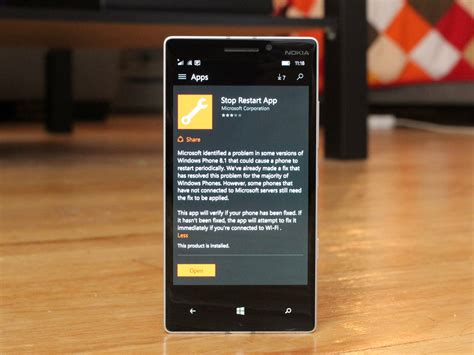 Microsofts Stop Restart App May Help Devices That Have Yet To Receive