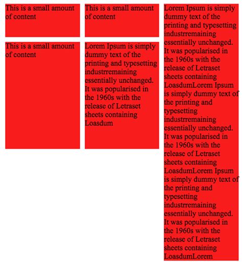 How Do I Create A 3 Column 2 Row Css Grid Layout When All The Content