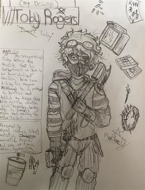 Ticci Toby My Redesign By Ladynightstalkers On Deviantart