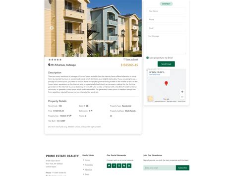 Real Estate Website With Admin To Add And Remove Properties Reactjs Asp