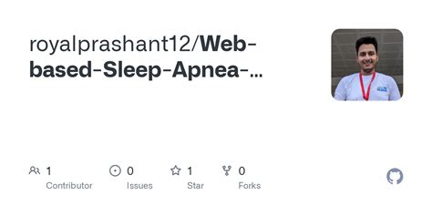 GitHub Royalprashant Web Based Sleep Apnea Detection