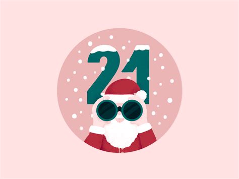 advent calendar day 21 by mélanie ramamon on dribbble
