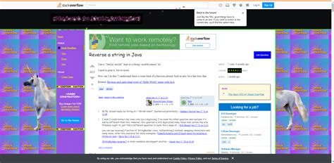 going back to the future with stackoverflow 2019 april fool s r