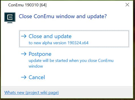 update error · issue 1876 · maximus5 conemu · github