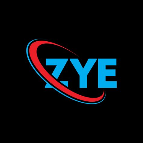 ZYE logo. ZYE letter. ZYE letter logo design. Initials ZYE logo linked ...
