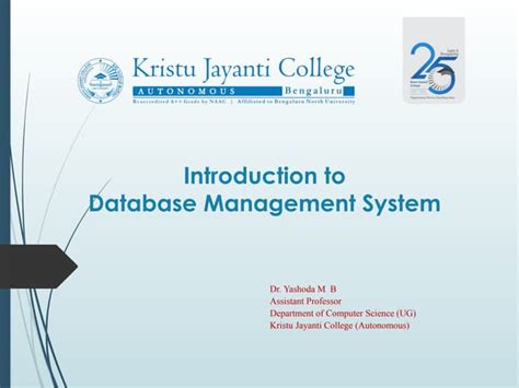 introduction to database management system pptx