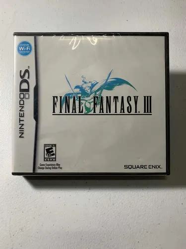 Final Fantasy Iii 3 Nintendo Ds Nds Original Ffiii Mercadolivre