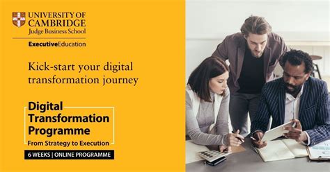 Learn About The Cambridge Digital Transformation Programme Cambridge