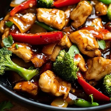 Teriyaki Chicken Stir Fry Kitchenwithethan