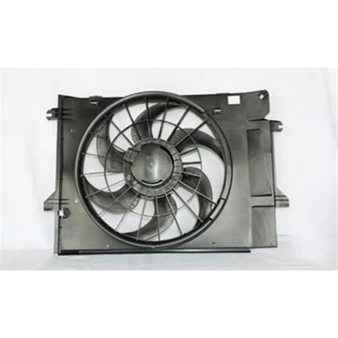 Tyc Dual Radiator And Condenser Fan Assembly 1999 2002 Nissan Quest