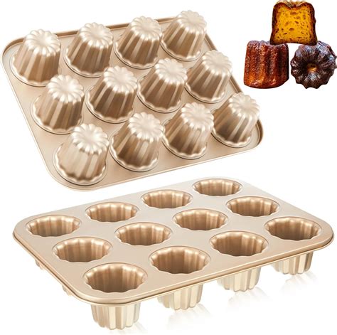 Mauviel Mpassion Copper Tinned Canele Mold 22 In Made