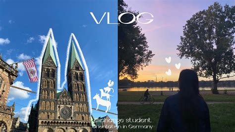 독일VLOG 다시 브레멘으로 교환학생 오티 주간 일상 조각들 ll 끝나지 않는 장보기 엄마 출국 오리엔테이션 행사 거미 잡기 모인 해외 송금 YouTube