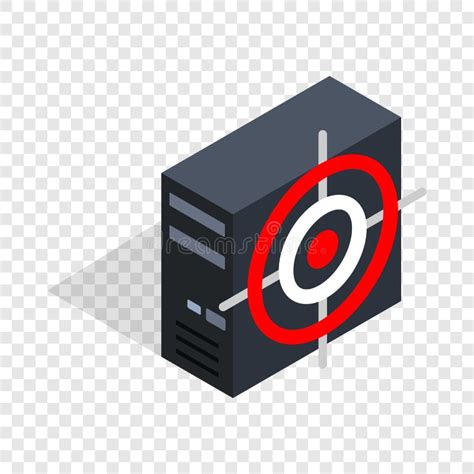 System Unit Icon In Black Style Isolated On White Background Personal
