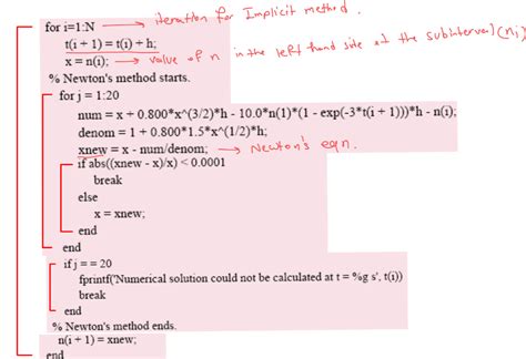 104 Modify The Code Provided In The Lecture Notes