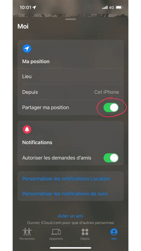 Comment Activer Le Partage De Position Sur Iphone
