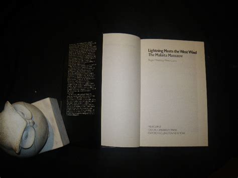 Lightning Meets The West Wind The Malaita Massacre 1st Edition By